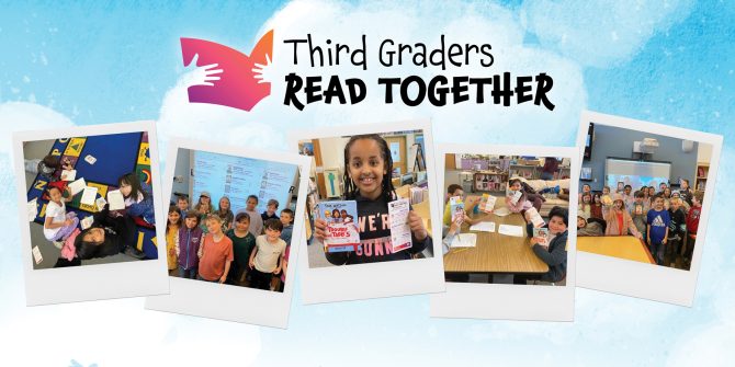 Third Graders Read Together: Fostering a lifelong love of reading | Sno ...